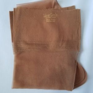 Accessories | Vintage Ladies Beige Thigh High Stockings | Poshmark